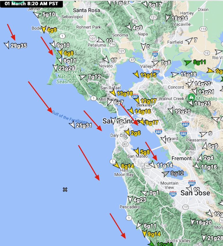 West Coast Wind Blog: Winter 2022/23 North Pacific High anomaly peaks ...